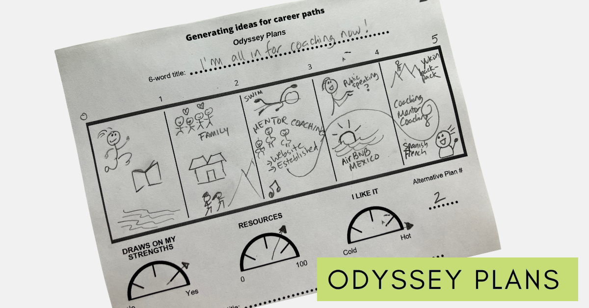 Imagining alternate futures for your career with Odyssey Plans